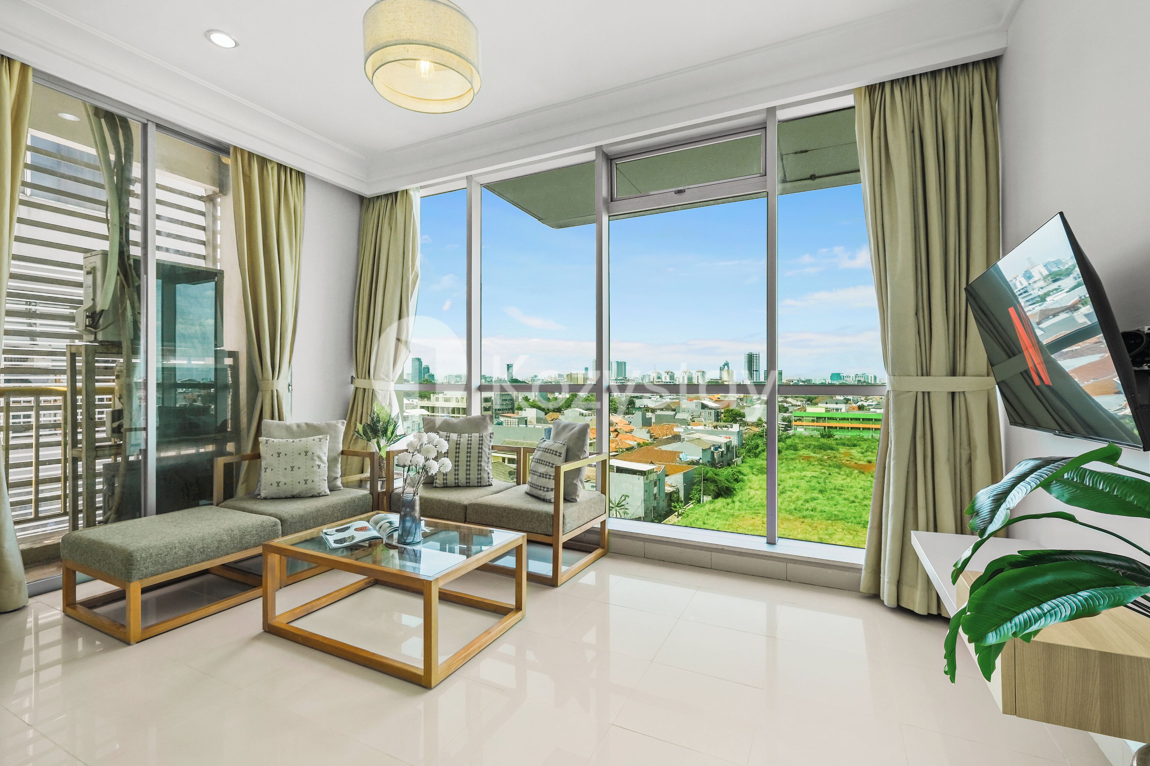 Apartamento, 1 quarto | Sala de estar