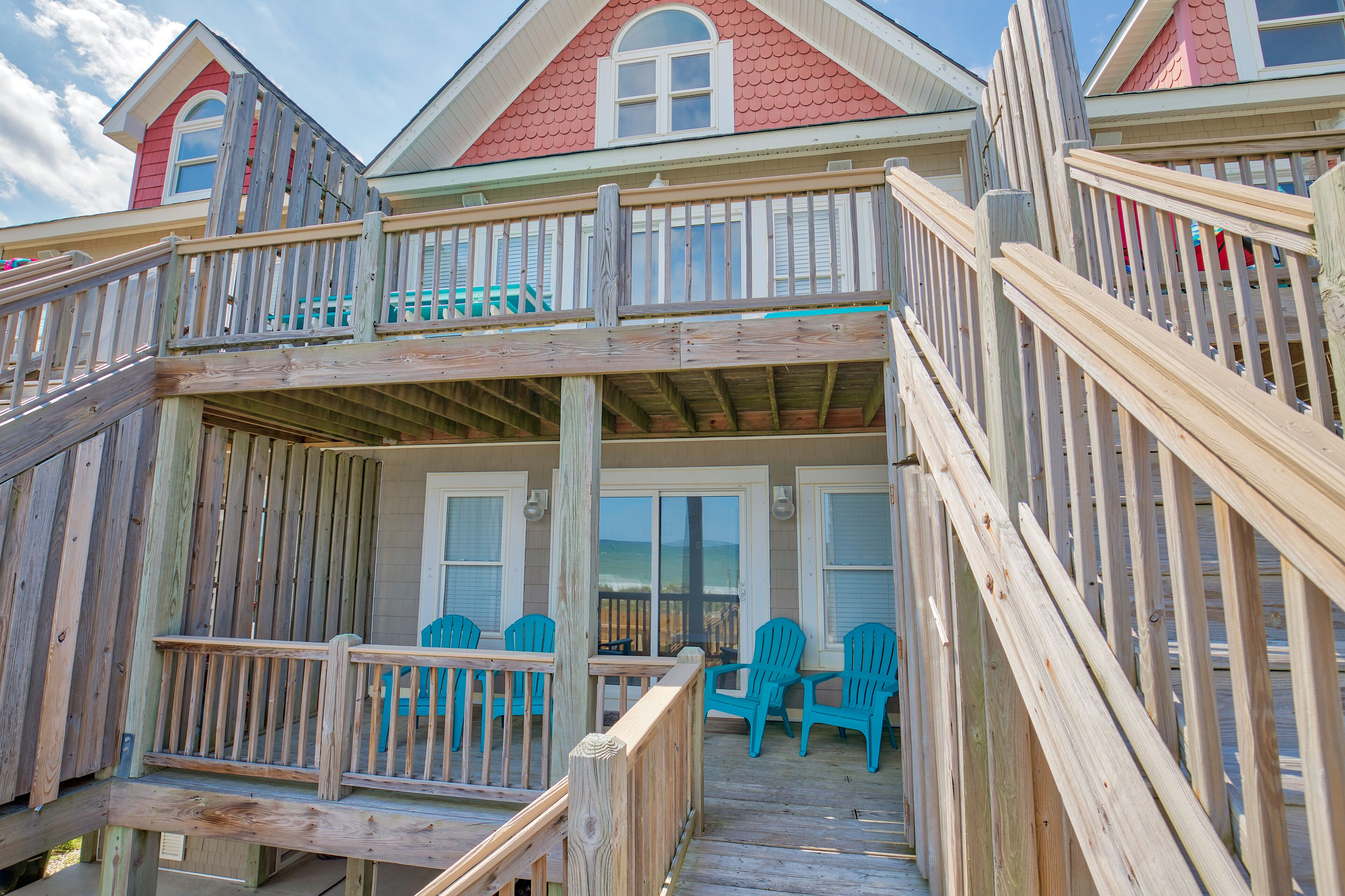 Oceanfront - Fast Wifi, 4Br, 2.5Ba Townhouse - Sneads Ferry | Vrbo