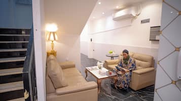 Sala de estar do lobby