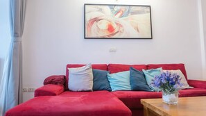 Apartamento, 2 quartos | 2 quartos, roupa de cama