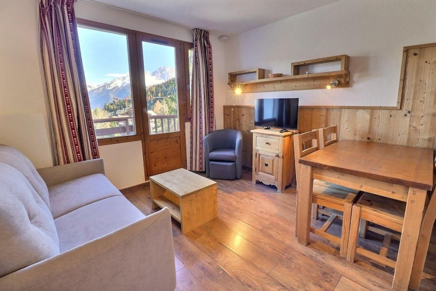 150m Du Centre Station, 9ème éTage, Balcon, Casier à Ski, 25m², La Tania - Courchevel