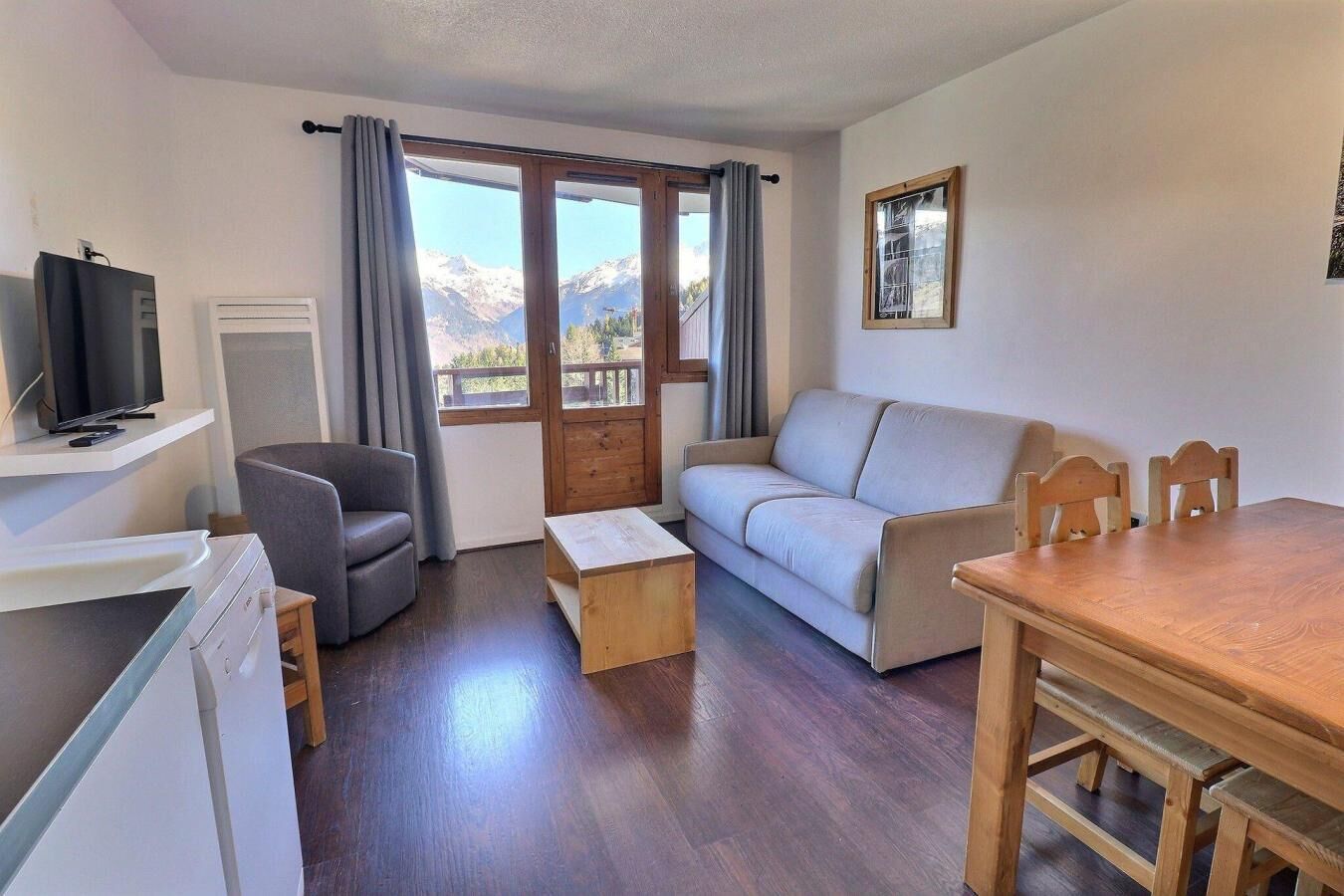 10m From Ski Slopes, 7th Floor, Balcony, Ski Locker, 31m², La Tania - Courchevel 1850