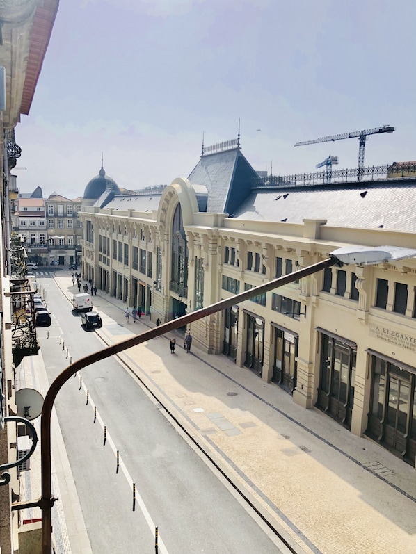 Vista para a cidade desde o alojamento