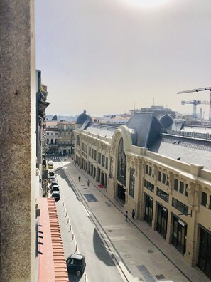 Vista para a cidade desde o alojamento