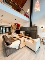 Área de estar no saguão