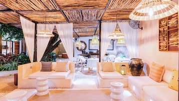 Sala de estar do lobby