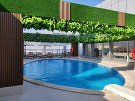 Piscina na cobertura