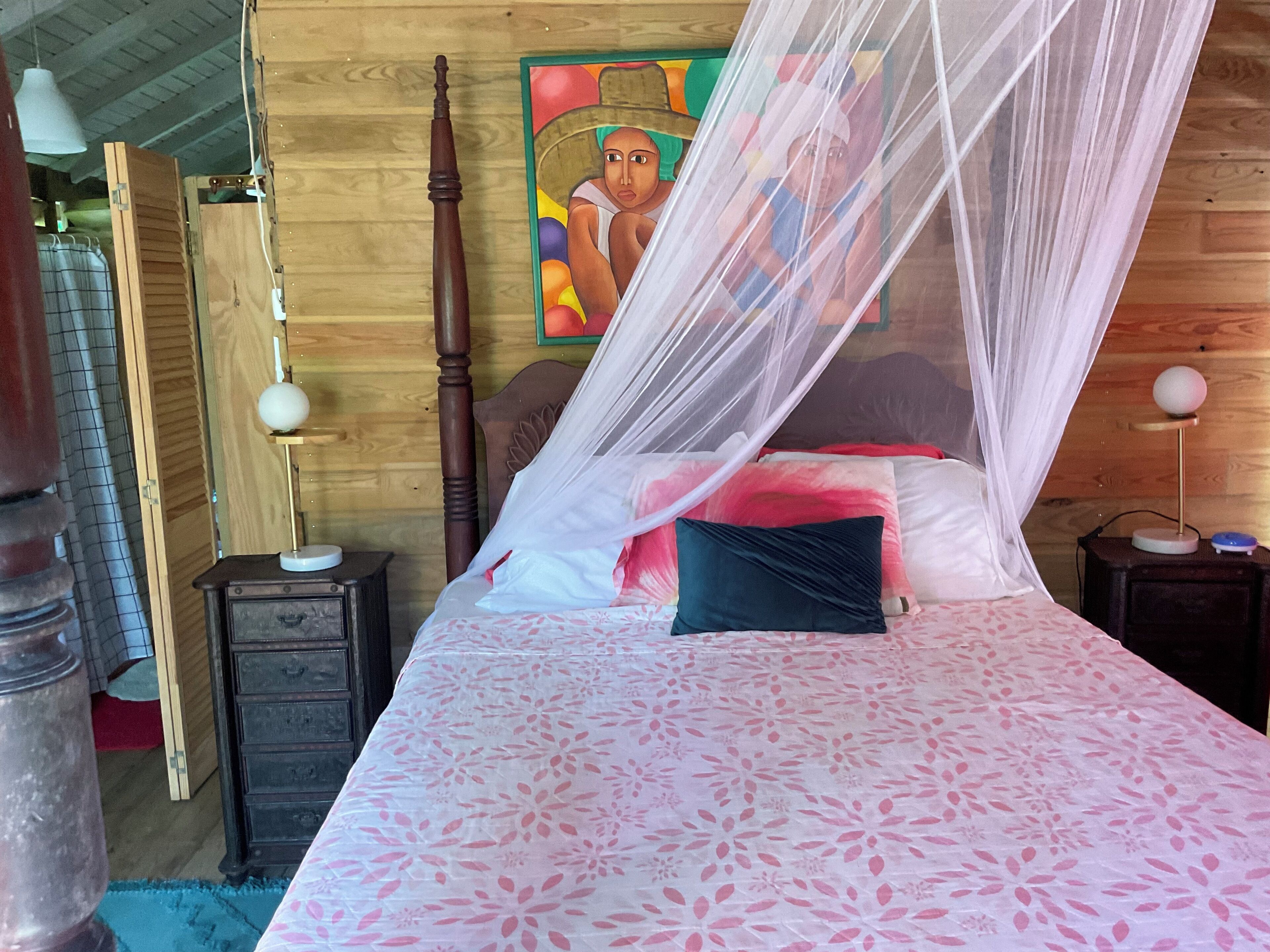 2 Bedroom Wooden Cottage Micro Climate Living.  Open Air Living - Dominica