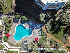 Apartamento em Condomínio Fechado, 2 camas queen-size (HIB-H301 New Rental 3 Pools Free Tix ) | Piscina