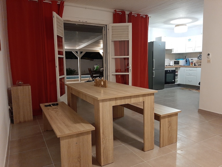 Villa Lucioles à 10 Minutes à Pieds Des Plages D'une Commune Typique - Martinique