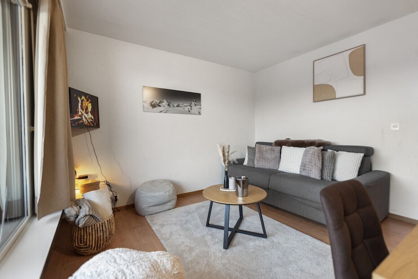 Appartement Chaleureux Avec Une Magnifique Vue - Crans-Montana