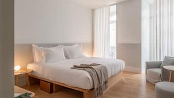 Premium Double Room | Lençóis de algodão egípcio, roupa de alta qualidade