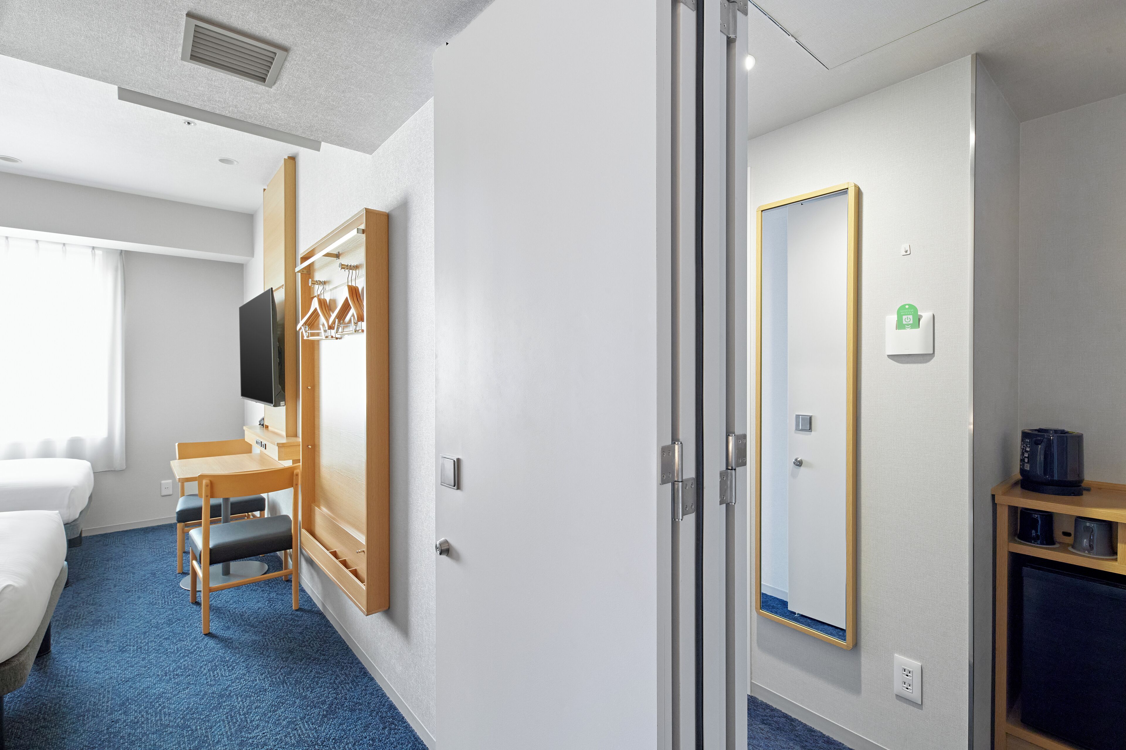 Quarto, não fumadores (Connecting) | Wi-fi grátis, roupa de cama fornecida 