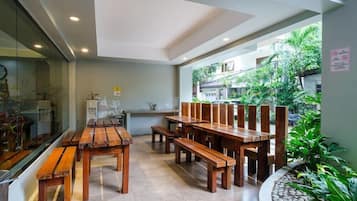 Opções para refeição ao ar livre