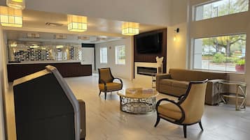 Sala de estar do lobby