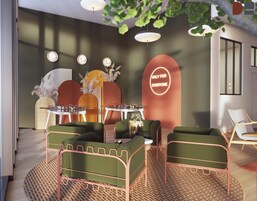 Sala de estar do lobby