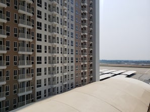 Vista para a cidade desde o alojamento