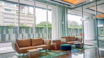Sala de estar do lobby