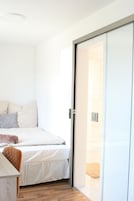 Quarto Duplo Premium, varanda, Vista para a cidade