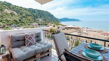 Apartamento, 1 quarto, para fumantes, sacada | Sacada