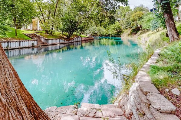 Camp Warnecke- 2-story unit right on the Comal! Reviews, Deals & Photos ...