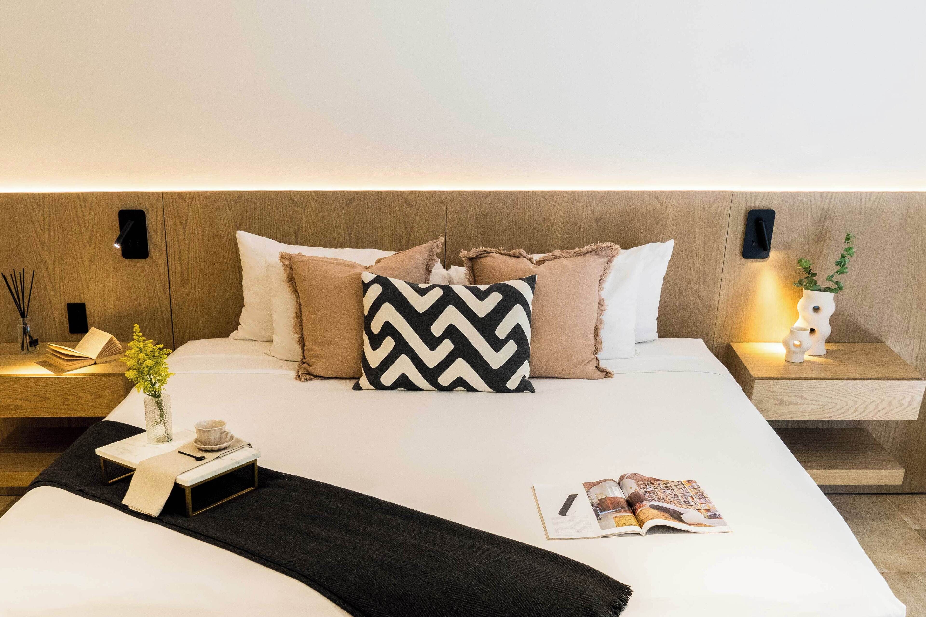 Apartamento premier | 1 quarto, roupas de cama premium, cofres nos quartos