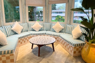 Sala de estar do lobby
