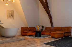 Suíte estúdio exclusiva (Botanical Suite) | Roupas de cama premium, cofres nos quartos, individualmente decorados