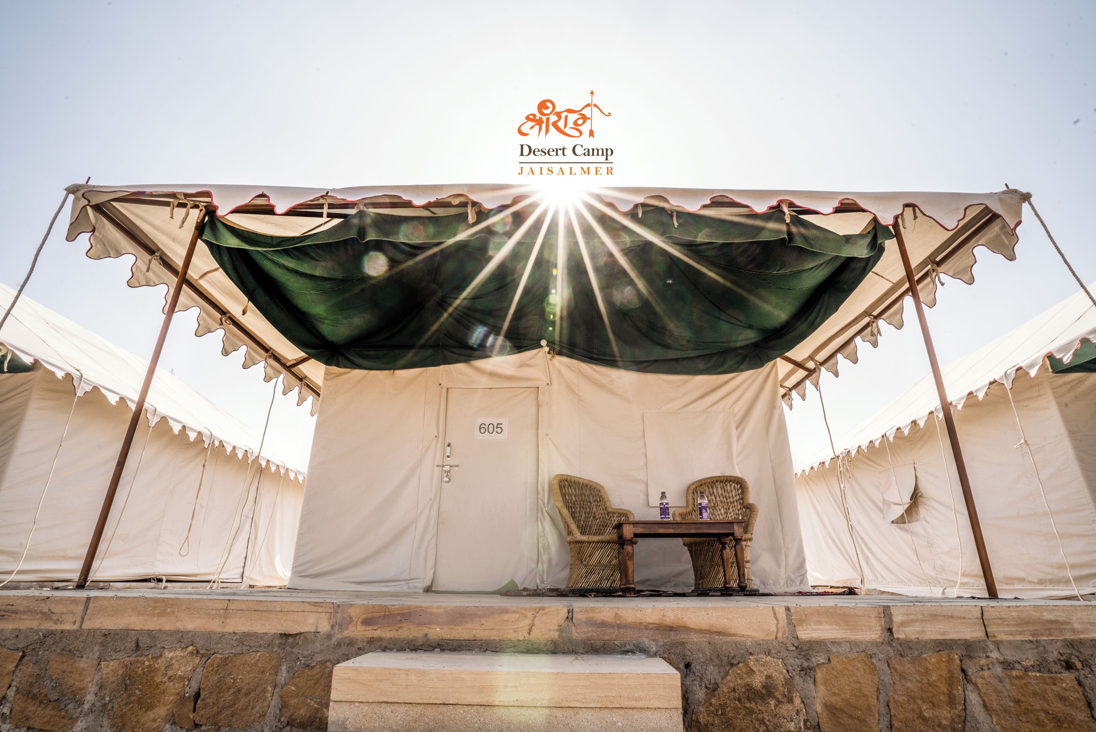 Royal Non AC Swiss Tent | Wi-fi grátis 