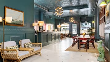 Sala de estar do lobby
