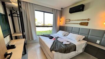 AH02I - 02 bloco 2 Colina- Eco Resort 324587848 FLAT 02 TERREO BL 02 COLINA VISTA MAR/PISCINA | 2 quartos, lençóis de algodão egípcio, roupa de alta qualidade