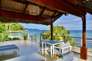 Suite Superior, vista para o mar | Terraço/pátio interior