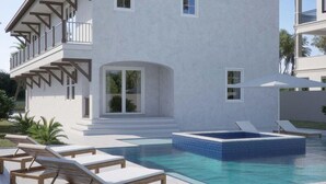 Casa, várias camas | Piscina