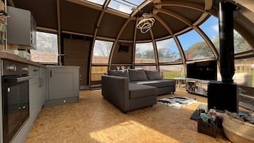 Tenda de Luxo, banheira de hidromassagem grande ((Max 2 Adults, 2 Child)) | Lounge
