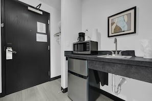 Edredões de penas, secretária