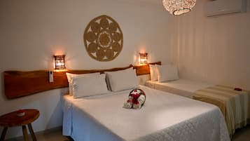 Quarto Triplo Standard | Wi-fi grátis, roupa de cama fornecida