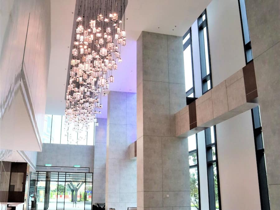 Sala de estar do lobby