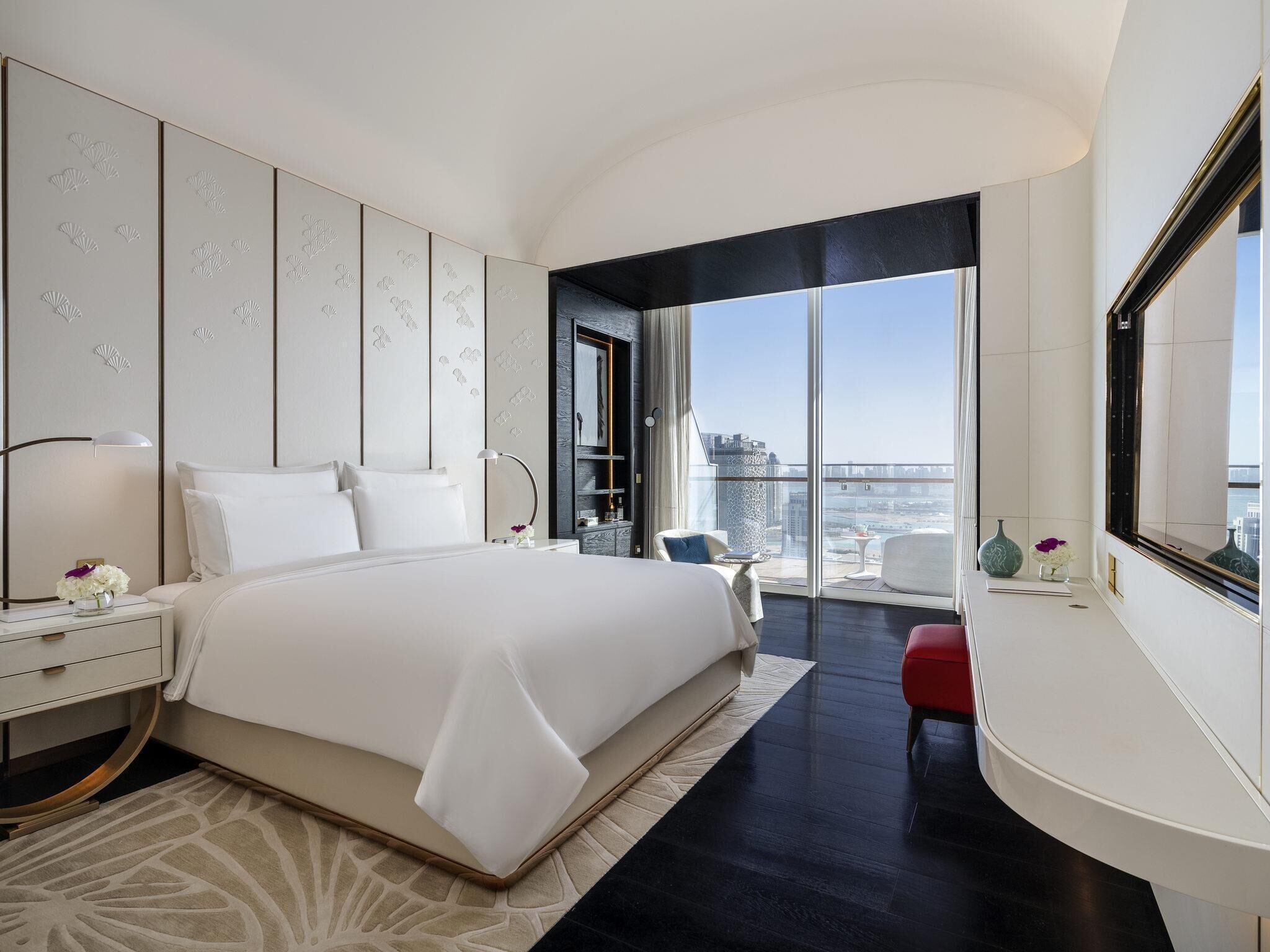 Suite, 2 quartos | Lençóis de algodão egípcio, roupa de alta qualidade, minibar 