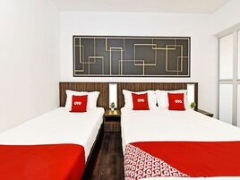 Quarto Triplo Deluxe | Wi-fi grátis, roupa de cama fornecida 