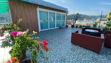 Suite Júnior, 1 quarto, não fumadores, acesso à piscina | Terraço/pátio interior