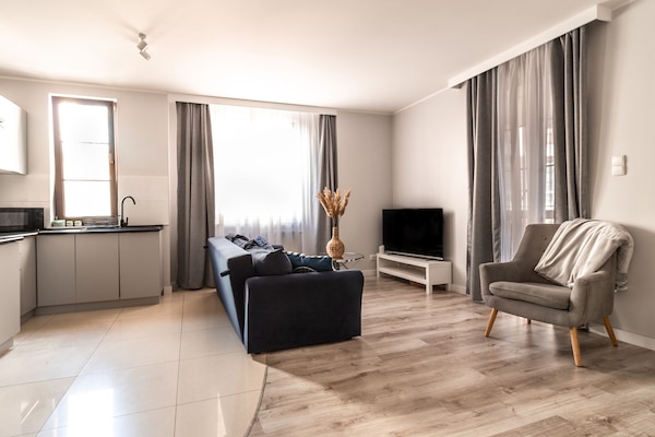 Apartamento Deluxe, 2 quartos, vista para o mar | Lençóis de algodão egípcio, roupa de alta qualidade