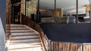 Entrada do alojamento