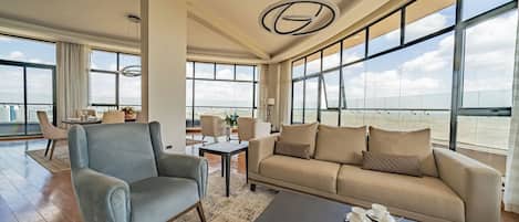 Suíte premium | Área de estar