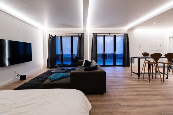 Large Modern Loft In Central Location - Kirkland, WA