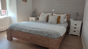 Apartamento premier | 1 quarto, roupas de cama premium, ferros/tábuas de passar roupa