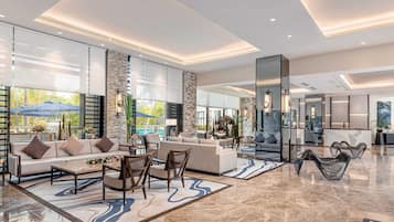 Sala de estar do lobby