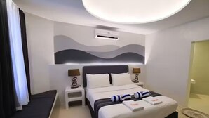 Minibar, cofre no quarto 
