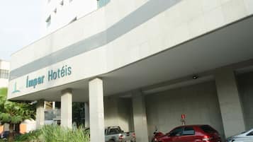 Entrada do alojamento
