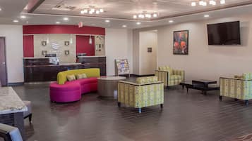 Sala de estar do lobby