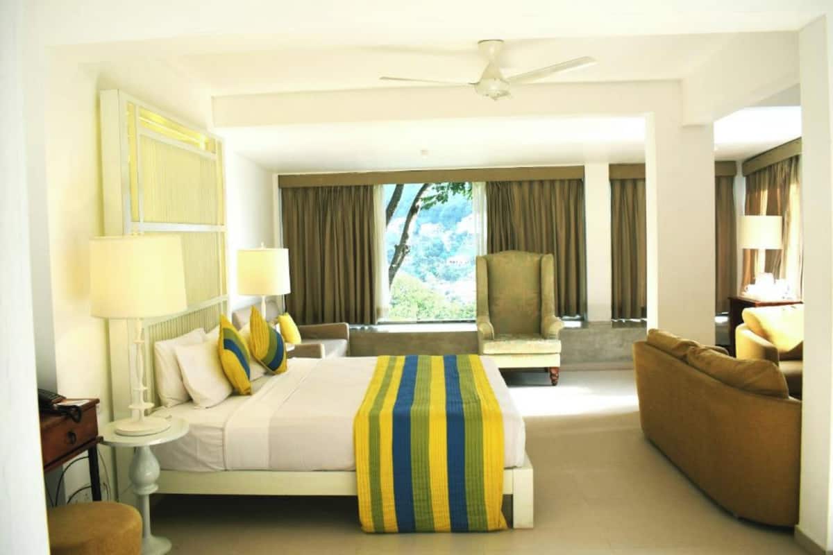 Suite Deluxe | Lençóis de algodão egípcio, roupa de alta qualidade, minibar